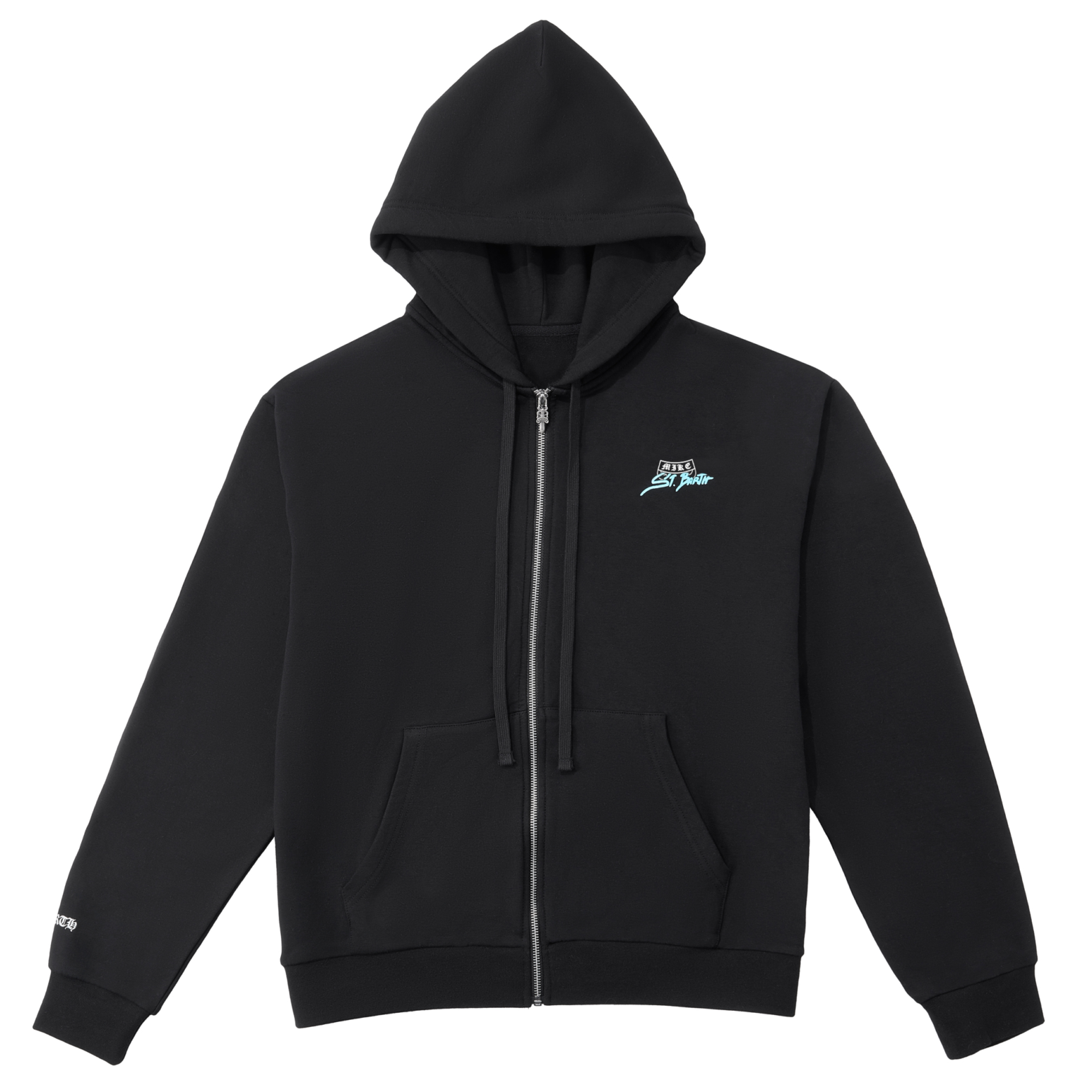 Black St. Barths Zip-Up - Mike Department