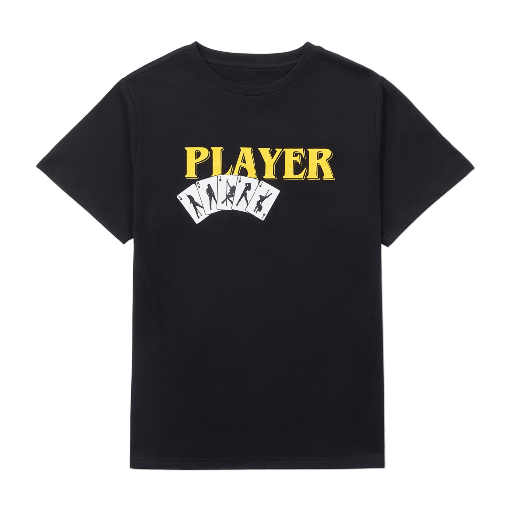 Black Playing Card Tee - Mike Department