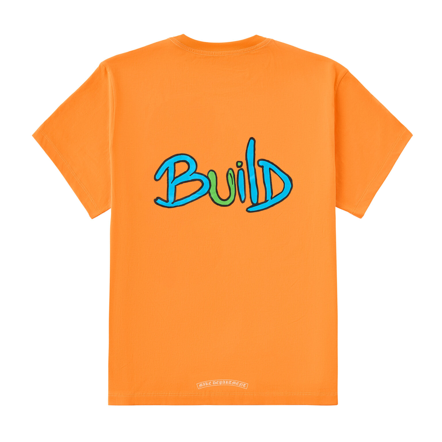 Orange Comic Logo Tee - Mike Department