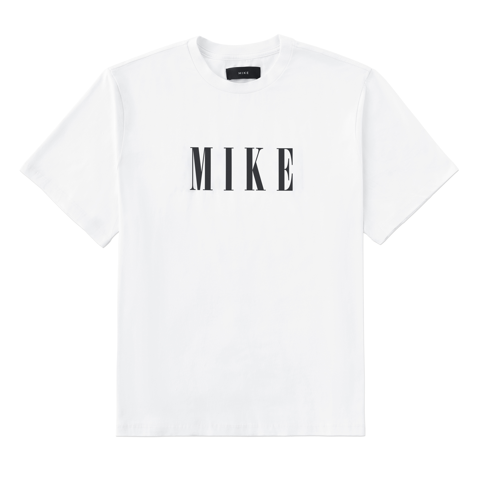 White Logo Tee Mike Department